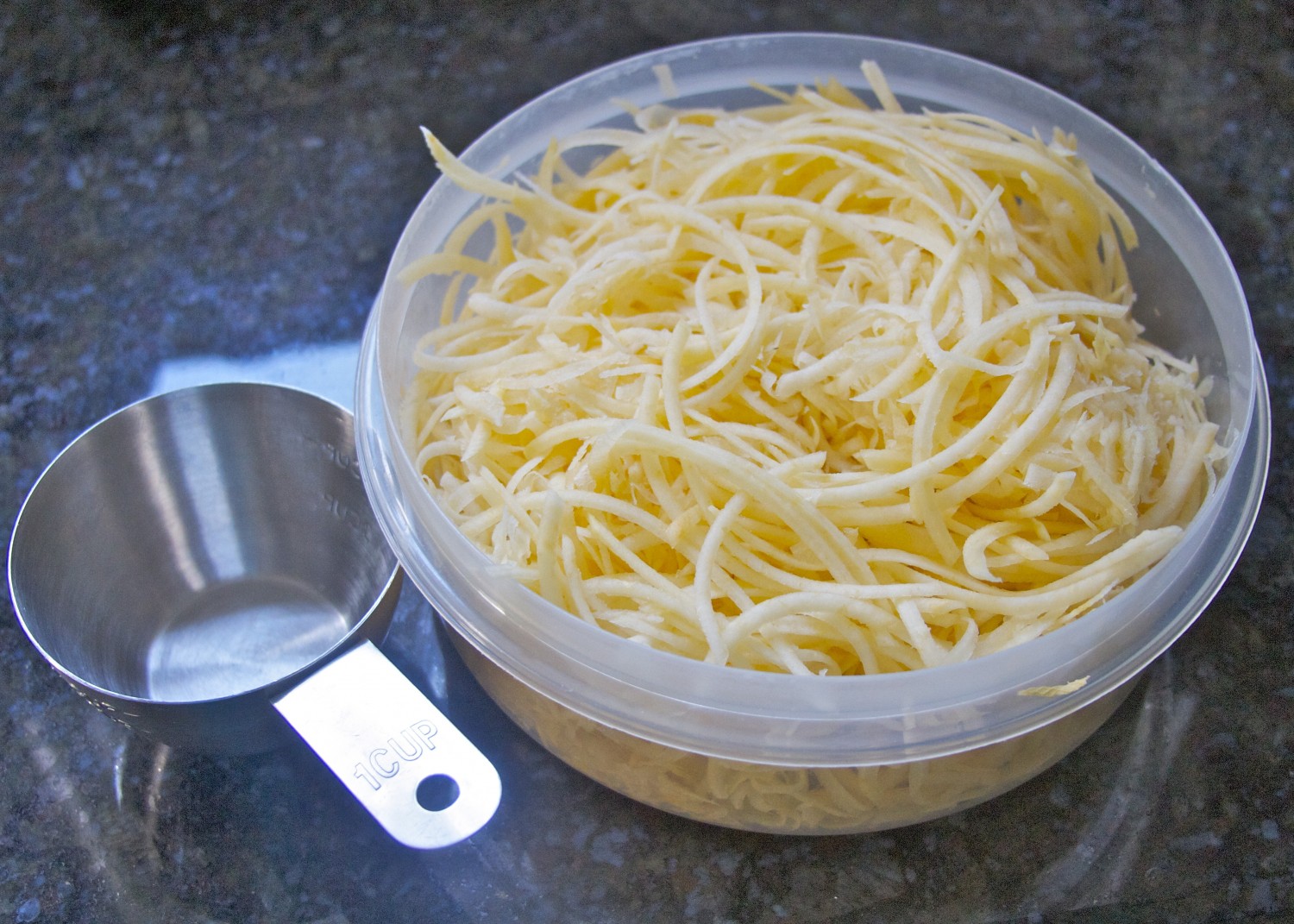 shredded turnip - Paleo Spirit