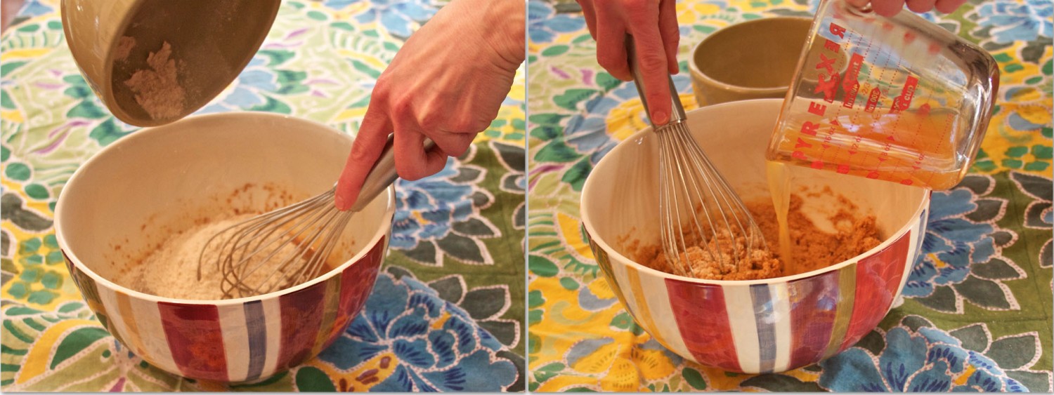 wet and dry ingredients - Paleo Spirit