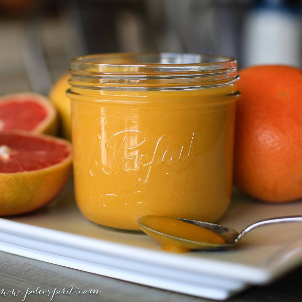 Paleo Grapefruit Curd - Paleo Spirit