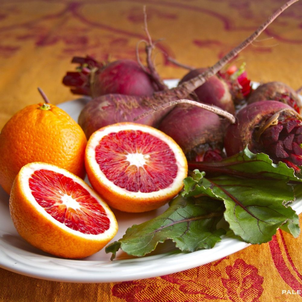 Roasted Beets with Blood Oranges
