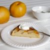 Korean Shingo Pear Flaugnarde (Clafoutis)